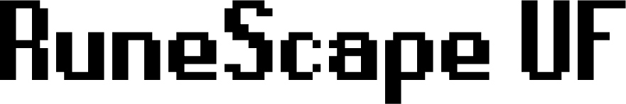 RuneScape UF Regular font | Fonts2u.com
