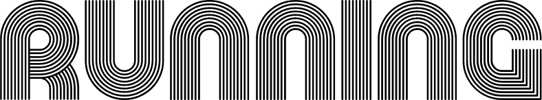 Running Regular font