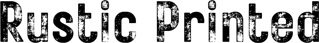 RusticPrinted-Demo font | Fonts2u.com