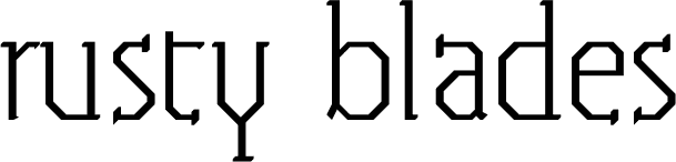 rusty blades Regular font | Fonts2u.com
