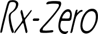 Rx-ZeroOne font | Fonts2u.com
