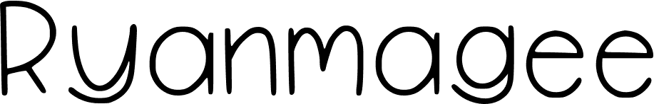 Ryanmagee Regular font | Fonts2u.com