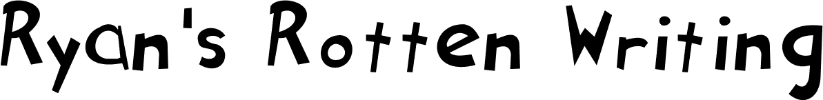 Ryan's Rotten Writing font