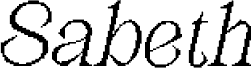 Sabeth Rough Regular Demo font | Fonts2u.com