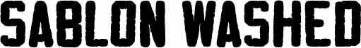 SablonWashed font | Fonts2u.com