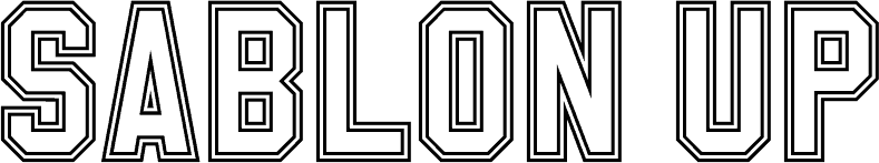 SablonUp-Outline font | Fonts2u.com