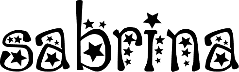 sabrina star fuente | Fonts2u.com