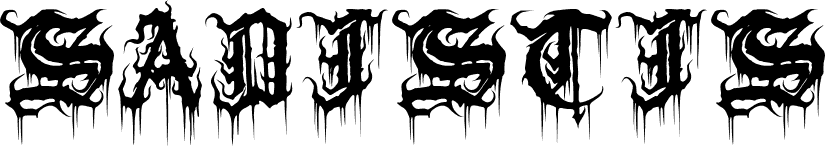 SADISTIS font | Fonts2u.com