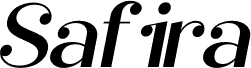 Safira font