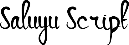 Saluyu Script Free Trial font | Fonts2u.com