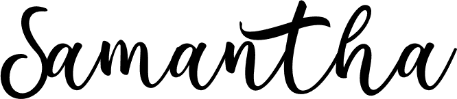 Samantha font