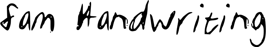 SamHandwriting font | Fonts2u.com