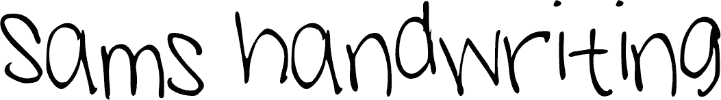 Sams handwriting font | Fonts2u.com