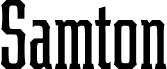 Samton Extra Condensed Bold font | Fonts2u.com