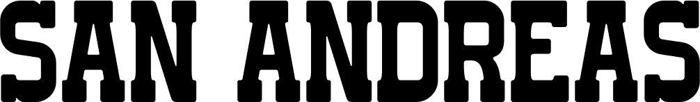 SAN ANDREAS font | Fonts2u.com