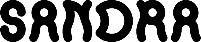 SANDRA Bold font