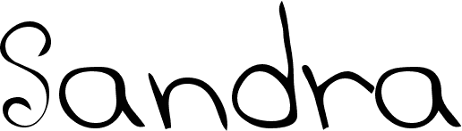 Sandra Regular Schriftart
