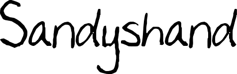 Sandyshand font | Fonts2u.com