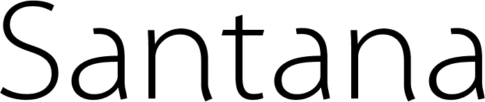 Santana font | Fonts2u.com