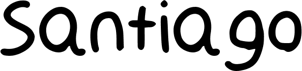 Santiago Regular font