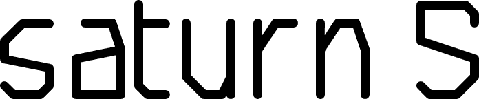 saturn 5 Bold 字体 | Fonts2u.com