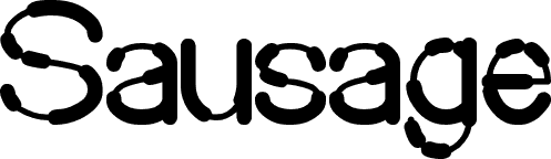 Sausage font | Fonts2u.com