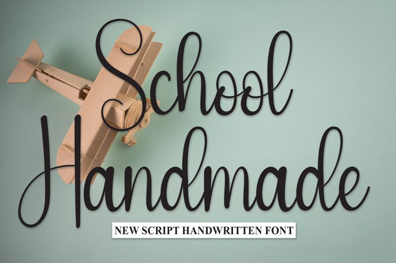 School Handmade font | Fonts2u.com