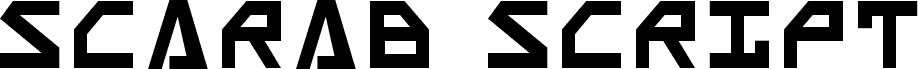 Scarab Script Bold font | Fonts2u.com