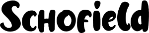 Schofield Outline font | Fonts2u.com