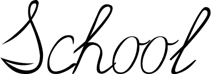 School Cursive fonte | Fonts2u.com