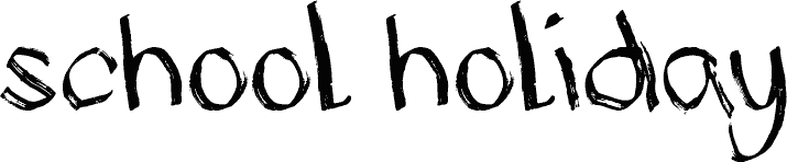 School Holiday font | Fonts2u.com