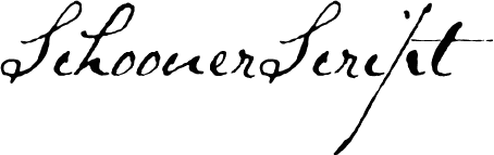 SchoonerScript font | Fonts2u.com