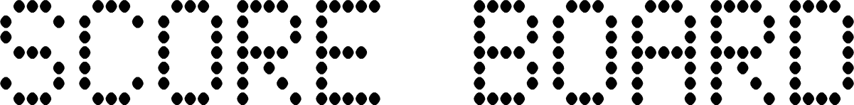Score Board font | Fonts2u.com