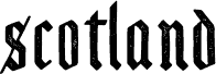 Scotland font | Fonts2u.com