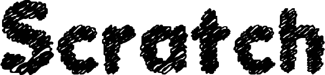 Scratch Bold font