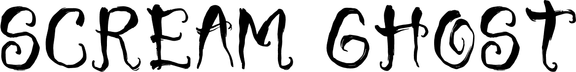 Scream Ghost font | Fonts2u.com