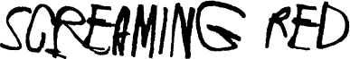 Screaming Red font | Fonts2u.com