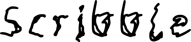 Scribble Regular font | Fonts2u.com