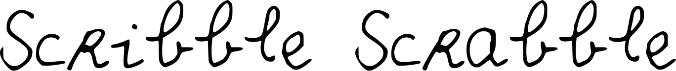 Scribble_Scrabble fuente | Fonts2u.com