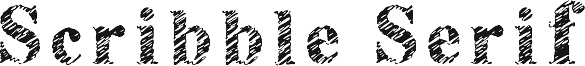 Scribble Serif Regular font | Fonts2u.com