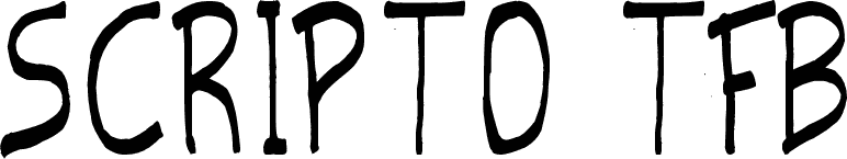 scripto tfb font | Fonts2u.com