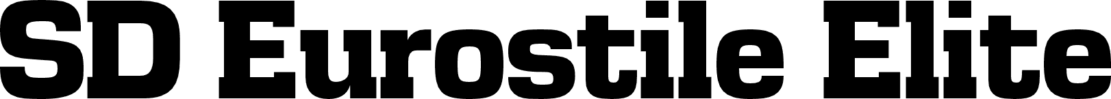 SD Eurostile Elite Demo font | Fonts2u.com