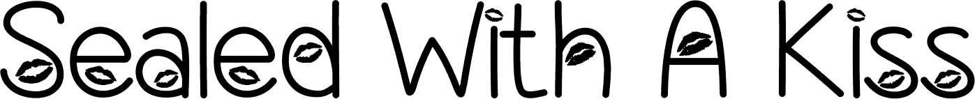 Sealed With A Kiss fuente | Fonts2u.com
