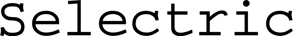 Selectric fuente | Fonts2u.com