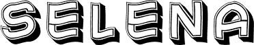 Selena Bold font
