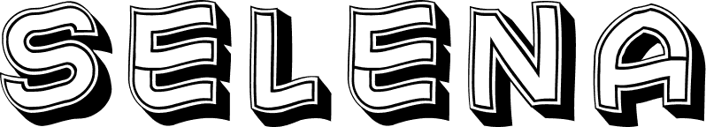 Selena Regular font