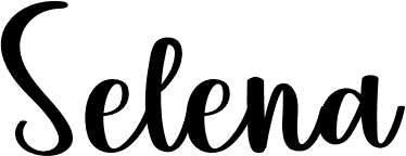 Selena font