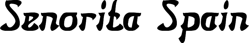 Senorita Spain font | Fonts2u.com