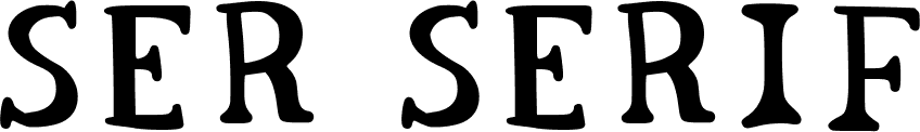 Ser Serif Regular font | Fonts2u.com