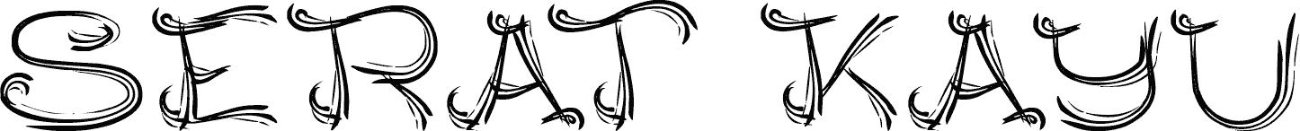 SERAT KAYU font | Fonts2u.com